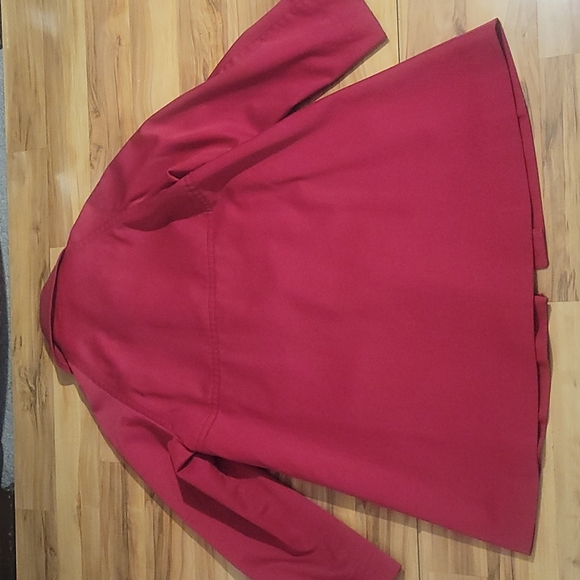 Weatherbee | Jackets & Coats | Vintage 6s 70s Red Raspberry Raincoat By ...